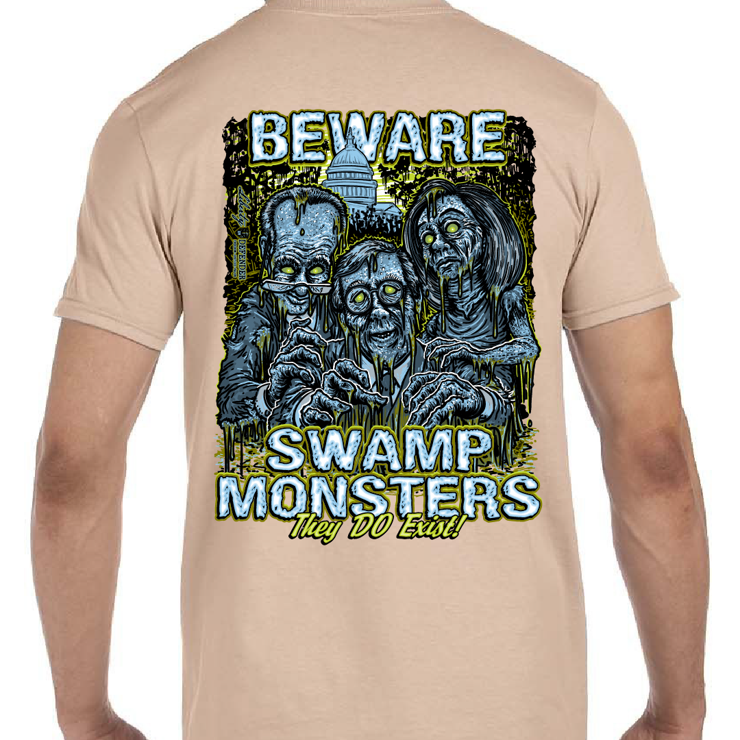 Drain the Swamp Monsters T-Shirt – Liberty Defender