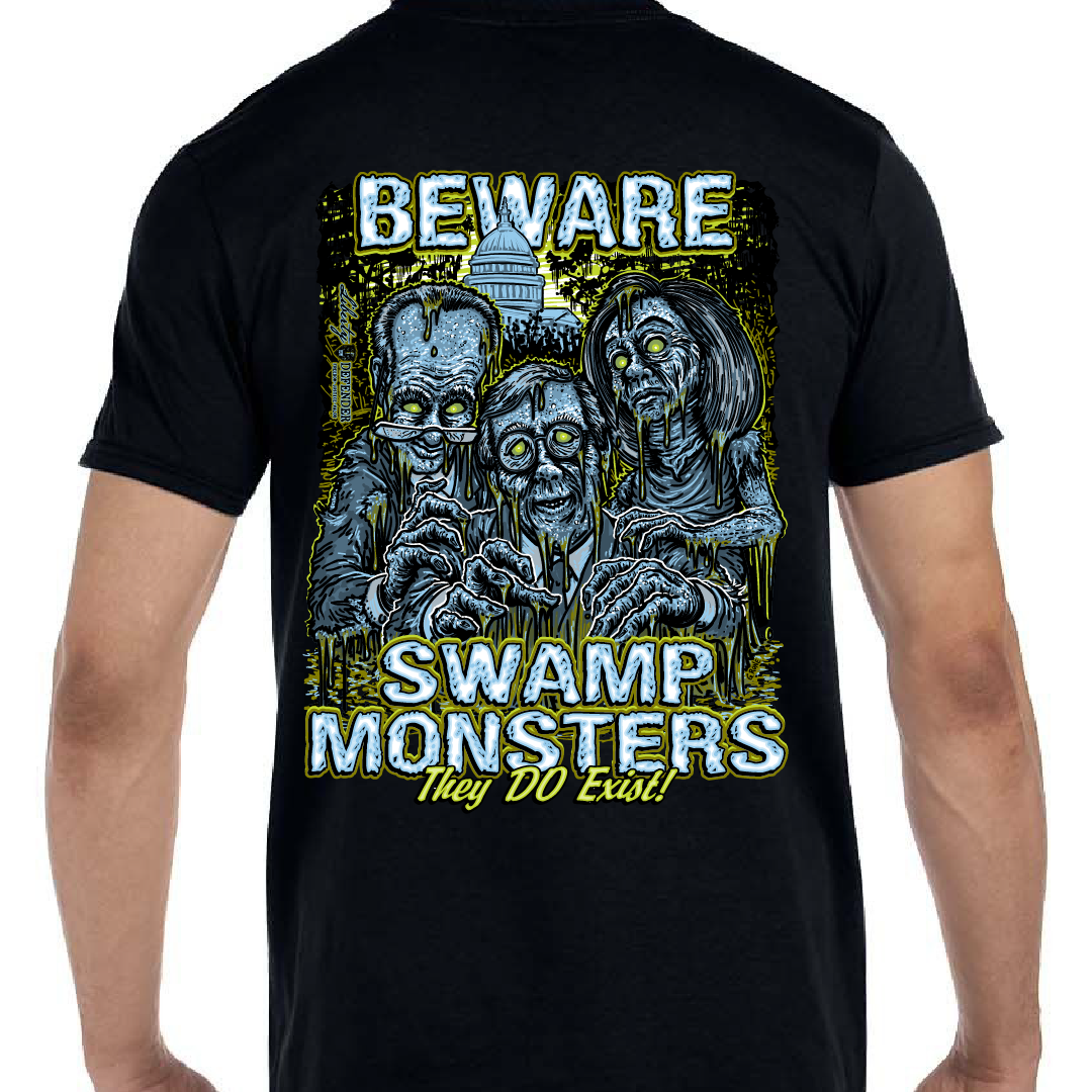 Drain the Swamp Monsters T-Shirt – Liberty Defender